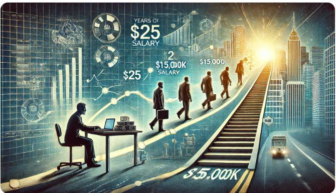 My Professional Journey: From a $25 Salary to $15k in 20 Years” Series ...