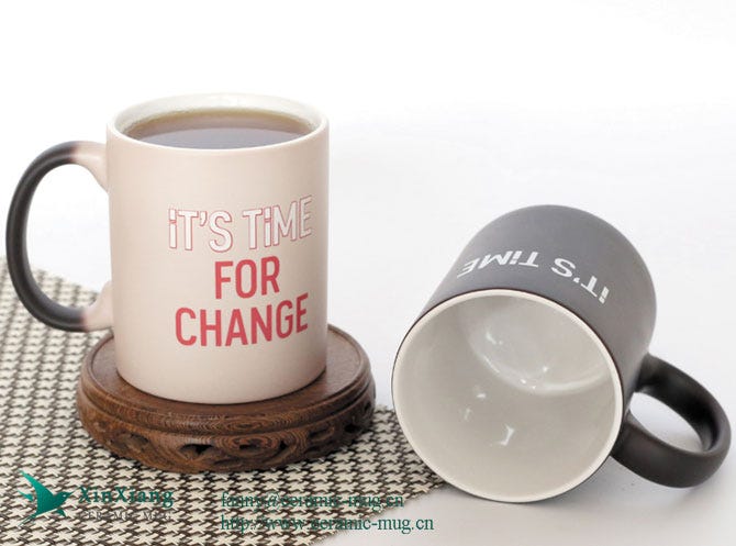 The discoloration principle of ceramic color changing coffee mugs | by ...