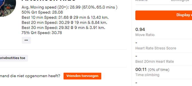 Add Speed Metrics like ‘Average Moving Speed’ to Strava Activity ...