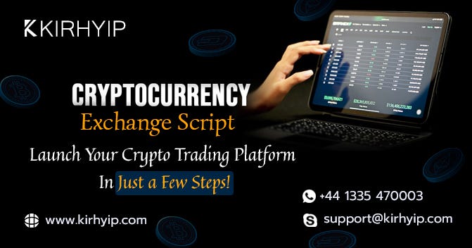 Crypto Exchange Script to launch a cryptocurrency Exchange platform ...