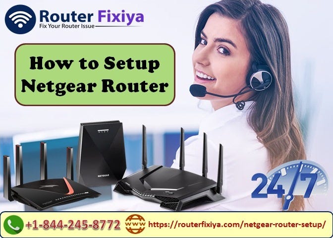 Procedure for Netgear Router Setup | +1–844–245–8772 | by Jason Tony | Medium