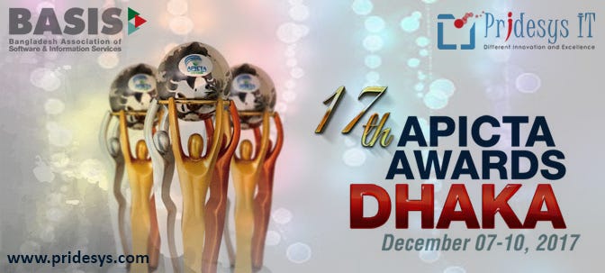 Pridesys IT Perticipate The Asia Pacific ICT Alliance Awards-APICTA ...