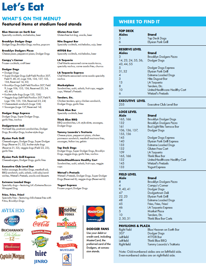 What’s new to eat at Dodger Stadium? | by Jon Weisman | Dodger Insider