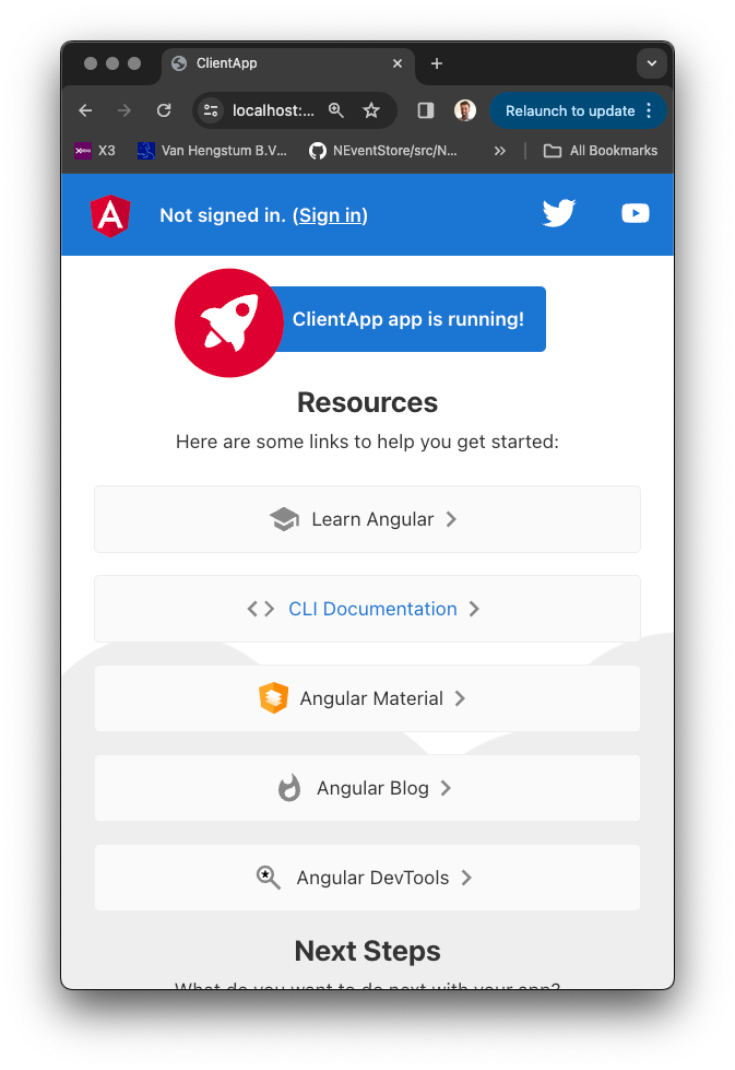 Set up a SPA+BFF with ASP.NET Core and Angular in 3 steps (.NET 8) | by Albert Starreveld | Medium