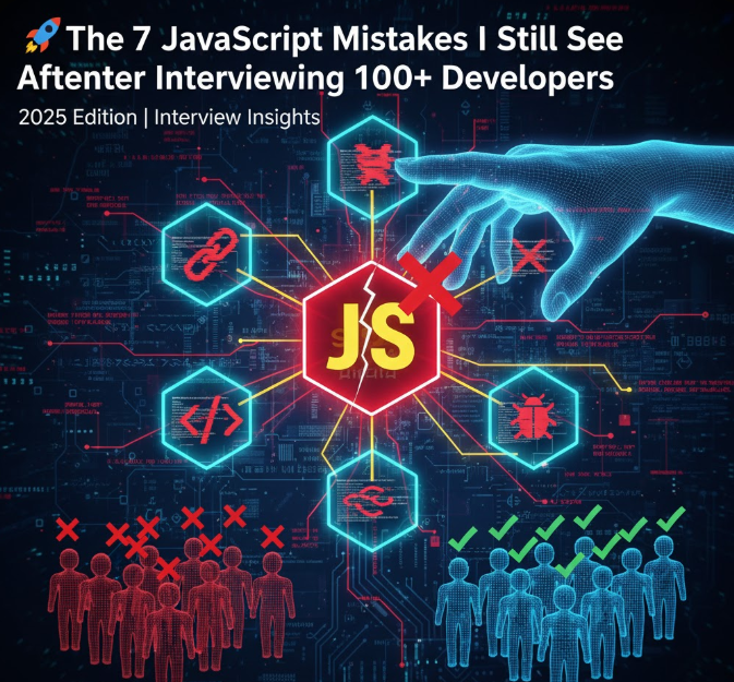 🚀 The 7 JavaScript Mistakes I Still See After Interviewing 100 ...