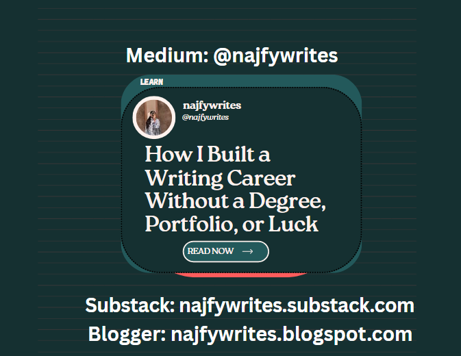 How I Built a Writing Career Without a Degree, Portfolio, or Luck | by ...