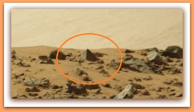 Pyramid Discovered On Mars By Curiosity Rover | by Johnmooner-chief ...