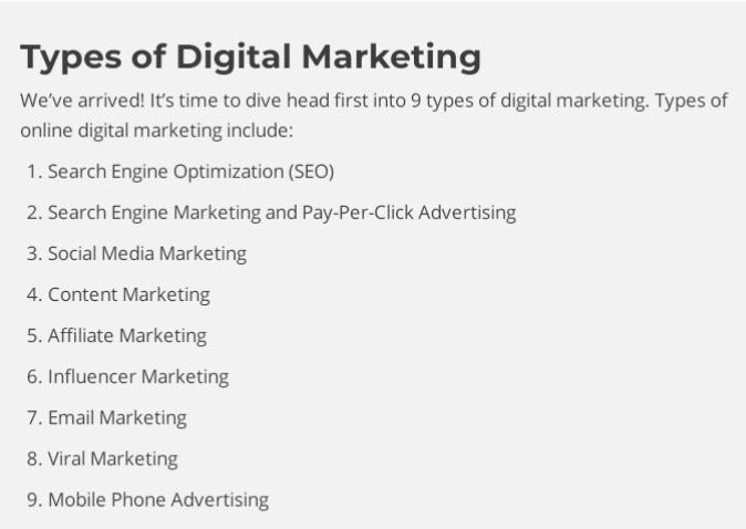 DIGITAL MARKETING INFORMATION 2020….. | by Chetan Bundele | Medium