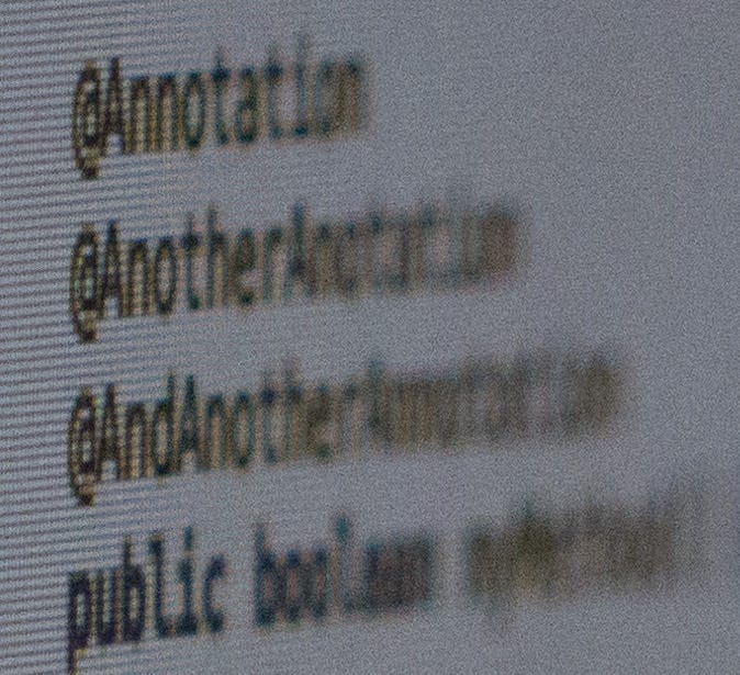 The Annotated Programmer. Annotations are where it’s @ | by Chet Haase ...