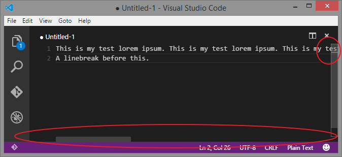 Word wrap VS Code, settingan agar text yang panjang mudah dibaca. | by ...