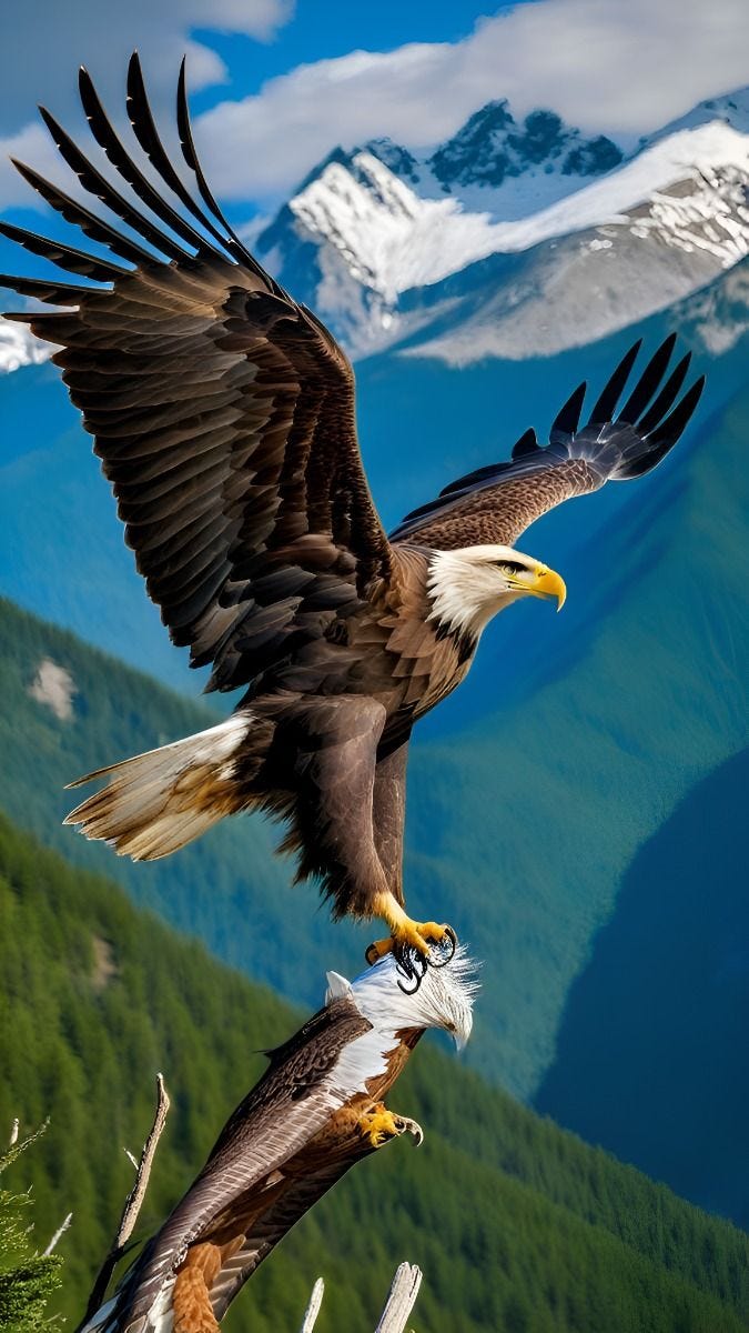 EAGLE(SHAHEEN). The eagle, a majestic bird of prey… | by Muhammad Nasir ...