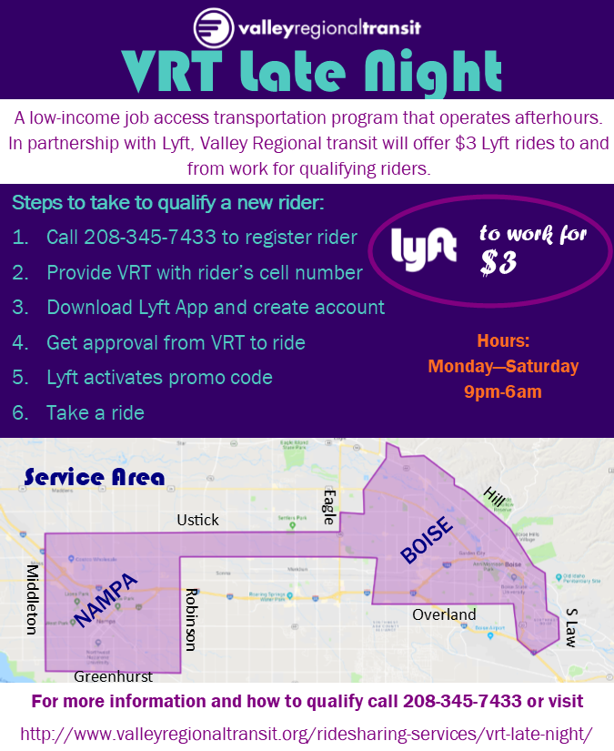 Expanding Late Night Transportation Options in Boise, ID | by Calli ...