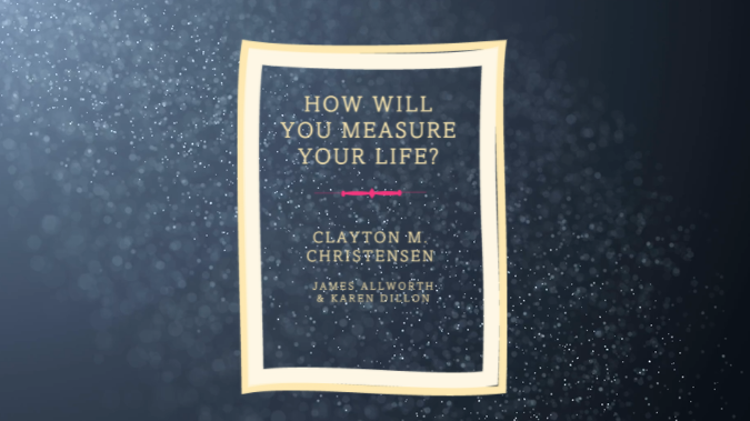 Book #1 How Will You Measure Your Life | by theperpetualreader | Medium