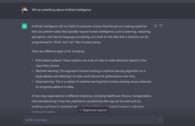 AI chatbots. A chatbot (or chatterbot) is a computer… | by Omkar ...