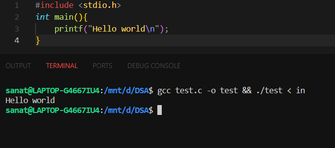 Using Code Runner Extension from Visual Studio Code in WSL | by Sanat Kulkarni | Medium
