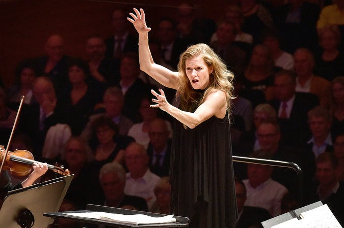 Female Orchestra Conductor