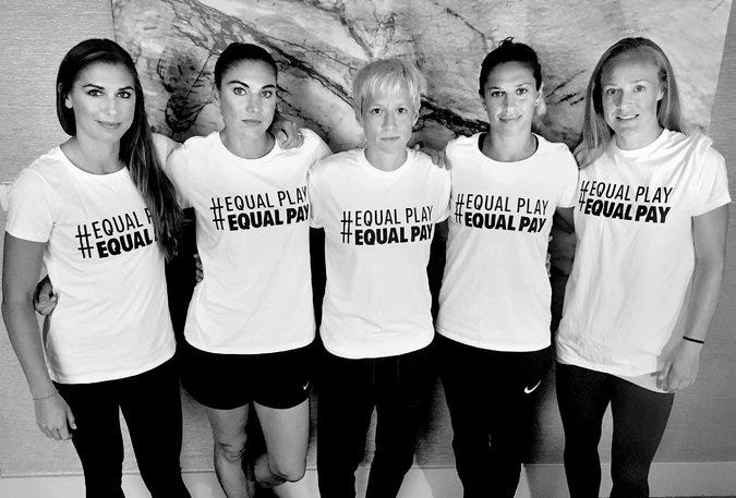 Women’s Soccer Fight for Equality | by allie emert | The Fight for ...