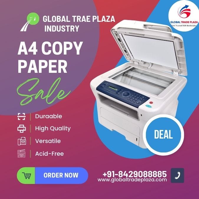 Efficiency Redefined: A Comprehensive Guide to A4 Copy Paper Usage | by ...
