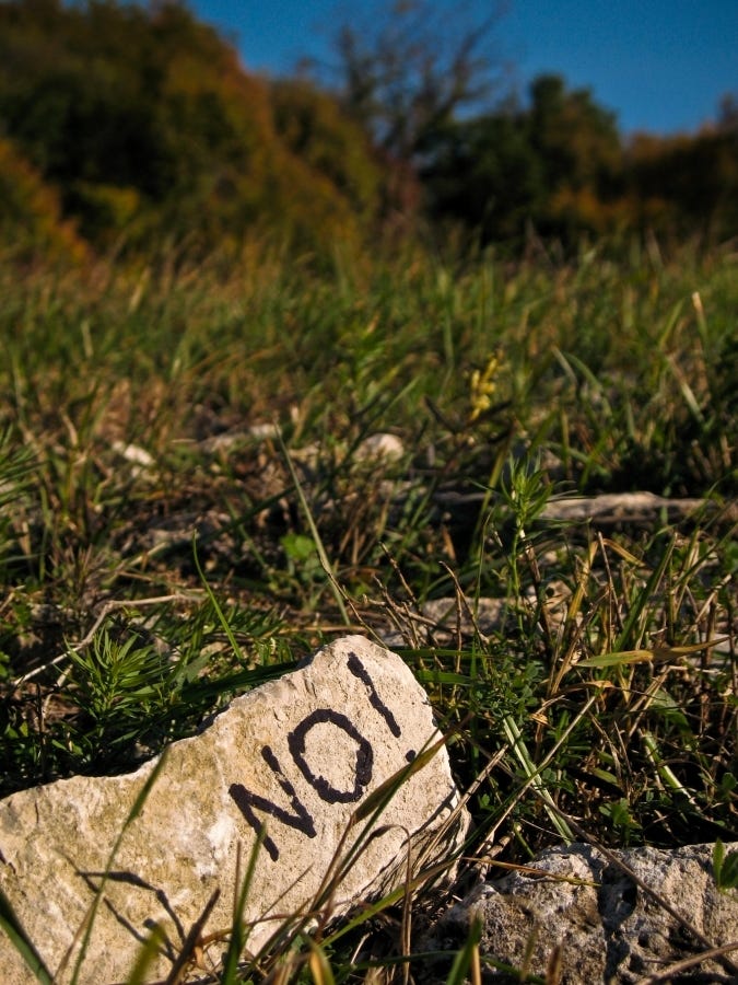 The Power of “No”. Is “no” really such a dirty word when… | by Kate ...