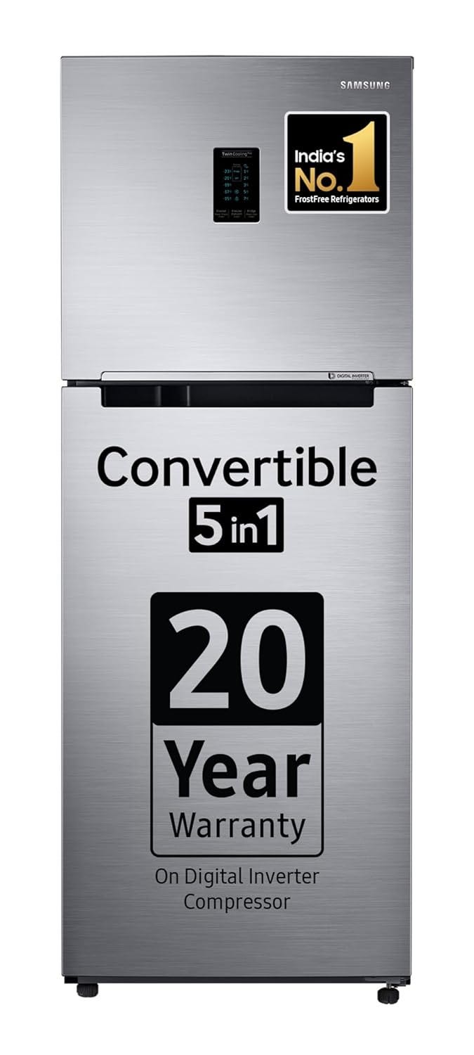 In-Depth Analysis: Samsung 322 L with Display Frost Free Double Door ...