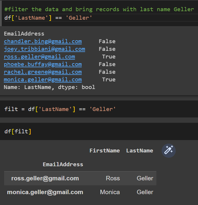 Filtering the data (Pandas) - Anusha Dasari - Medium Filtering the data (Pandas) - Anusha Dasari - Medium