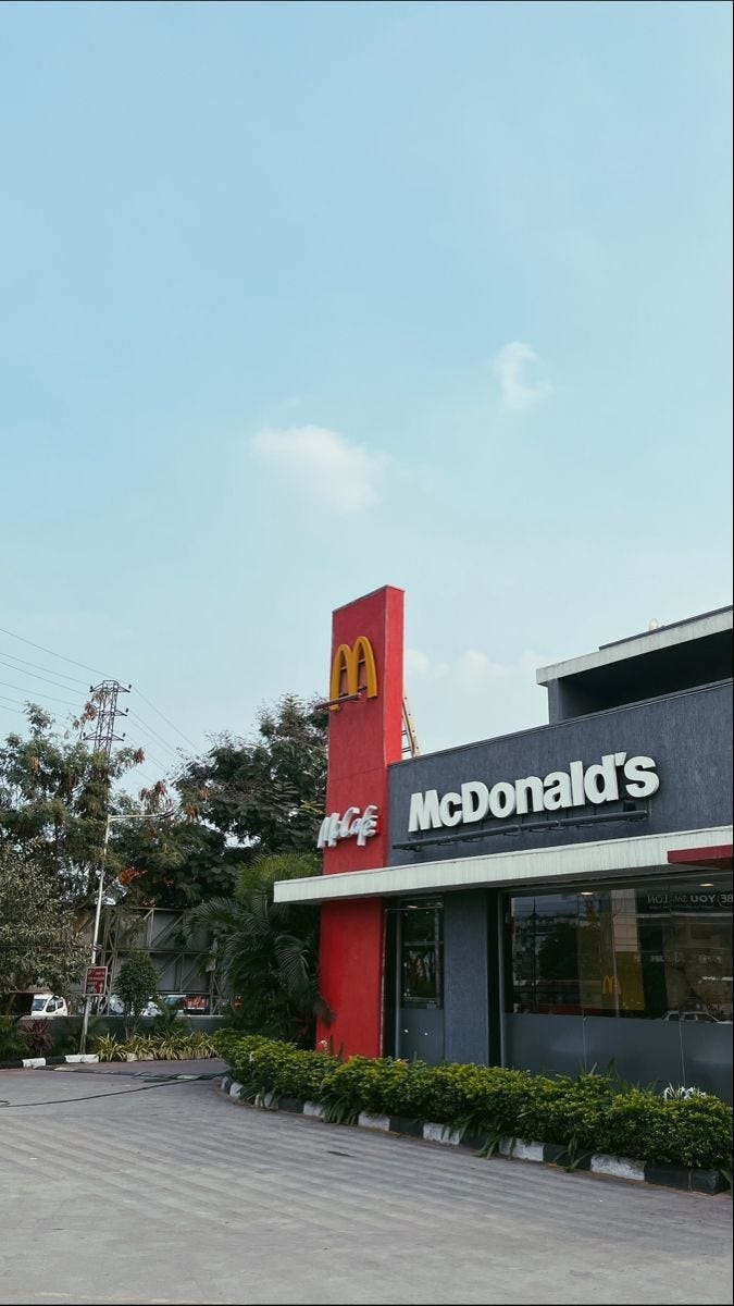 There are many restaurants in the world, but probably the most famous is McDonald’s. | by Fatima ...