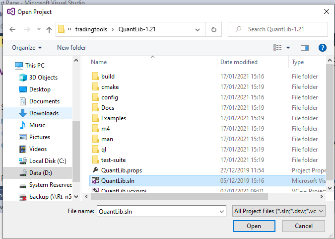 Introduction To Quantlib Part 10 How To Install Quantlib For Python