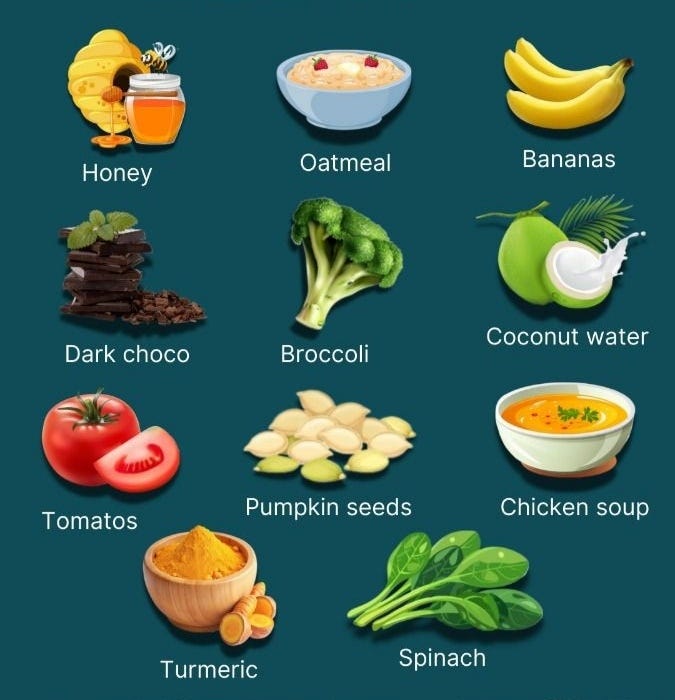 15 Foods That Boost The Body Defense System: Super Food for Strong ...