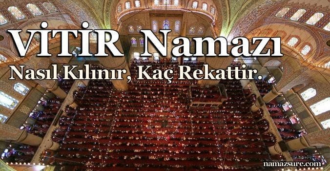 Vitir namazı nasıl kılınır.. Vitir namazı nasıl kılınır : Vitir… | by ...