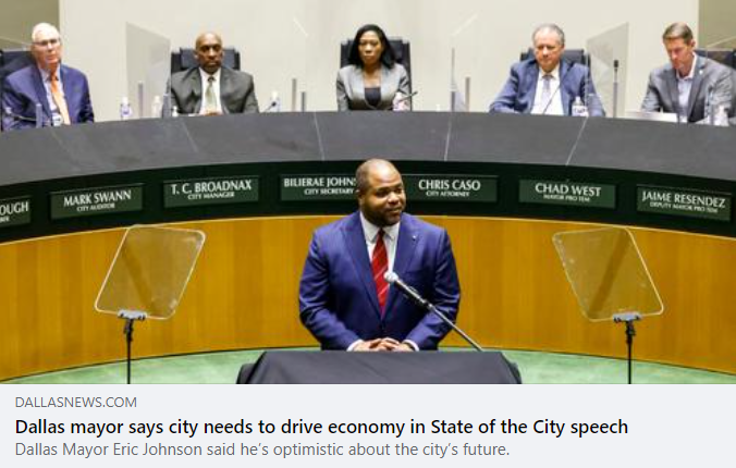 A people-focused agenda for Dallas | by Mayor Eric L. Johnson | Office ...