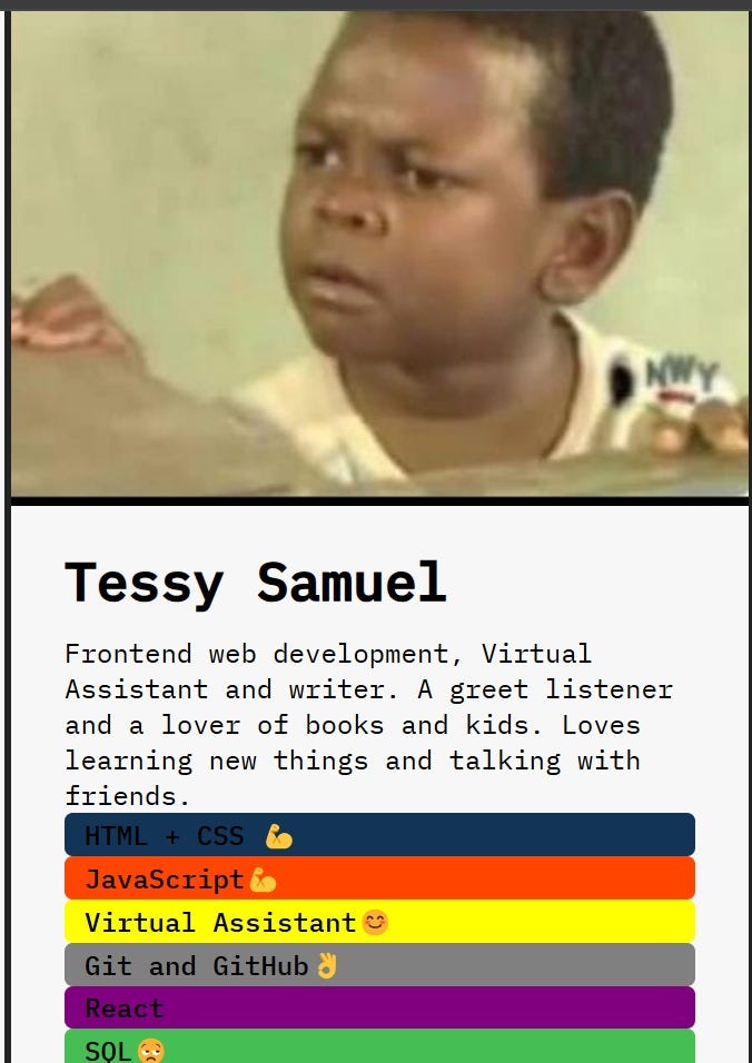 This week, I focused on JSX, components, and props in React. JSX is a declarative syntax used to ...