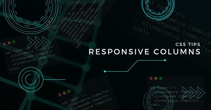 CSS Tips — Responsive Columns | by Rodrigo Zan | Medium | Code & Write