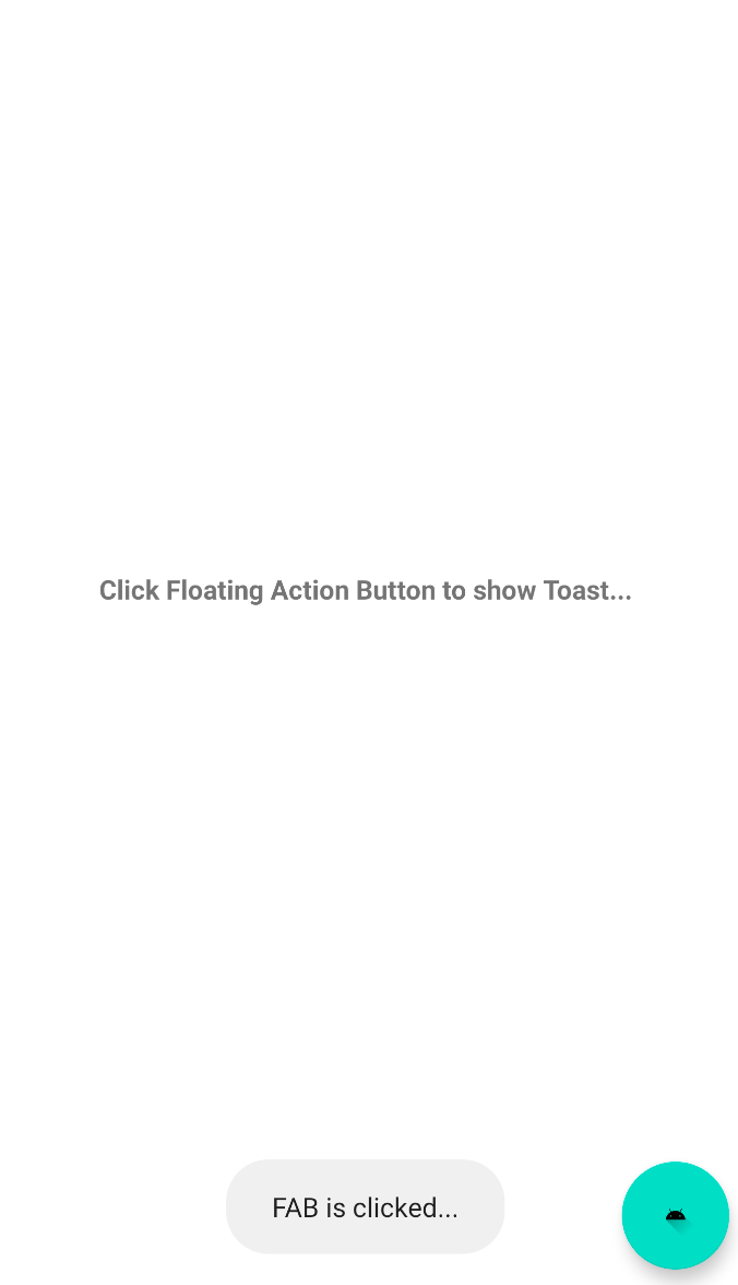 Floating Action Button using kotlin - Hasper Ong - Medium