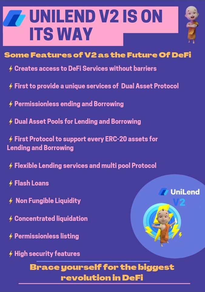 UniLend V2 launch - Kabiruhussaini - Medium