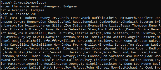 Movie Description using Python. Haloo semuanyaa…kali ini kita akan ...