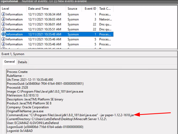 Incident Response: Analyzing Log4j RCE exploited via Minecraft game ...