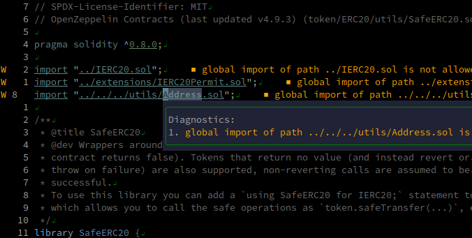 Integrating solhint with nvim-lspconfig and efm-langserver | by Paul Desmond Parker | Medium