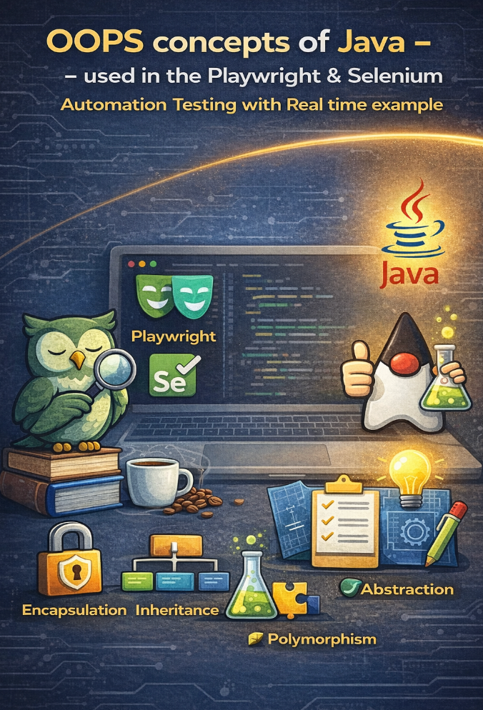 OOPS concepts of Java — used in the Playwright & Selenium Automation ...