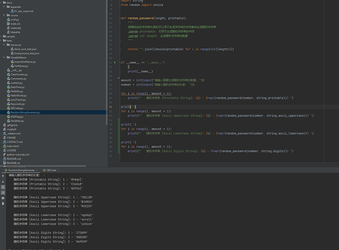 Python 随机字符串 - HoneyMoose - Medium