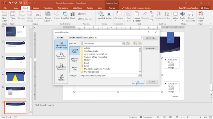 Membuat Hyperlink Situs, File, dan Slide di PowerPoint | by Rizky ...
