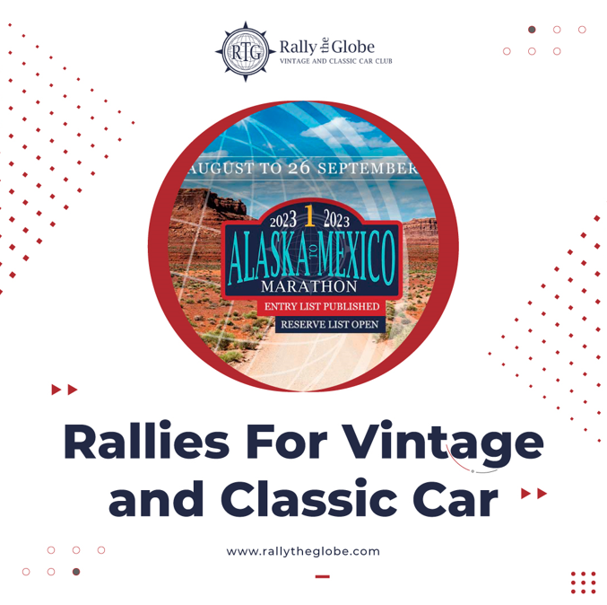 Vintage & Classic Car Rally Adventures - Rally The Globe - Medium