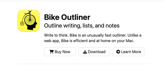 Review of Bike Outliner — The Smoothest Brainstorming Tool | by ...