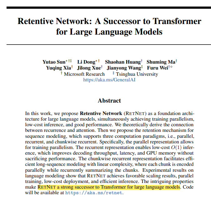 Retentive Networks: A Deep Dive. Premise | by AVI THAKUR | AI Mind