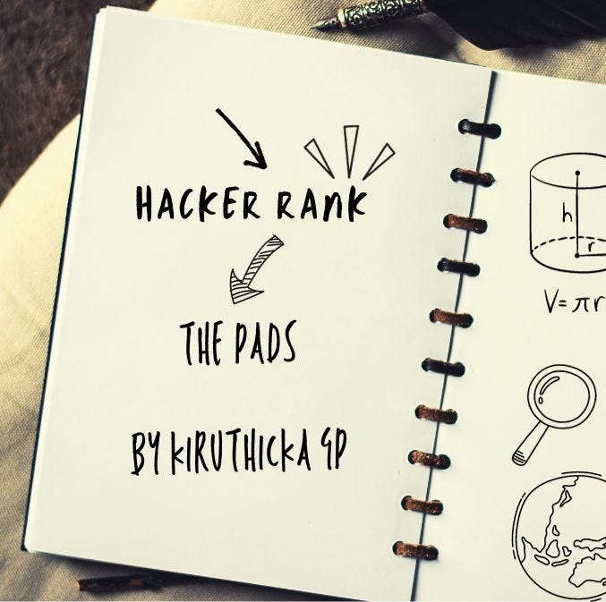 Hacker rank | SQL (Medium) | The PADS | By Kiruthicka GP | by ...