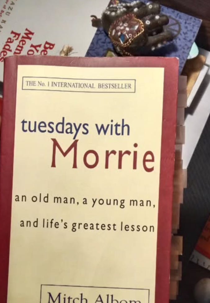 Tuesdays with Morrie. A Book That Teaches Us to Live, Love… | by ...