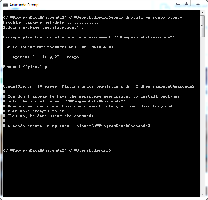 Opencv 명함인식 강좌 설치 오류 해결 방안 Opencv를 활용한 명함인식 강좌 보기 By 마이캠퍼스 Medium 6352