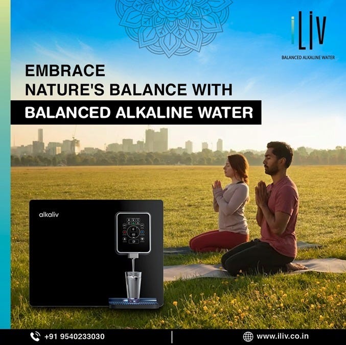 Embrace Nature’s Balance with Balanced Alkaline water. iLiv - iliv water - Medium