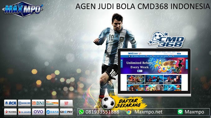 Daftar Akun CMD368 Indonesia. Agen Judi Bola CMD368 Terpercaya… | by Maxmpo | Agen Judi Online ...