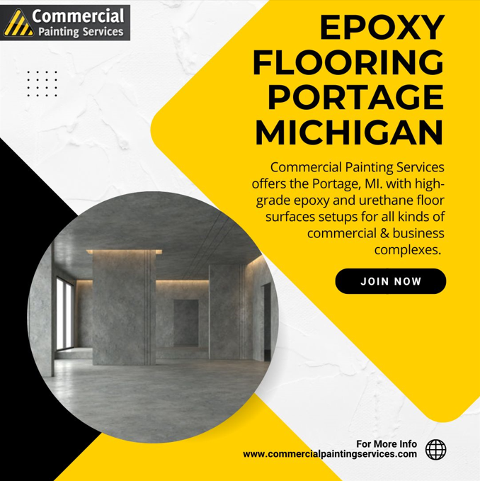 Epoxy Flooring Canton Michigan - USA Painting Gallery - Medium