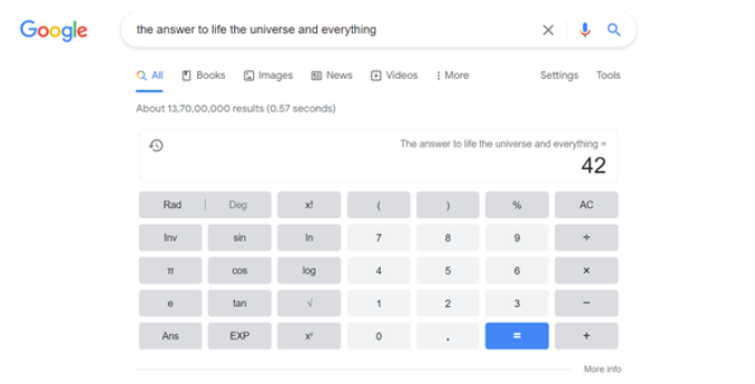 Is 42 the answer to life?. If you google “the answer to life the… | by ...